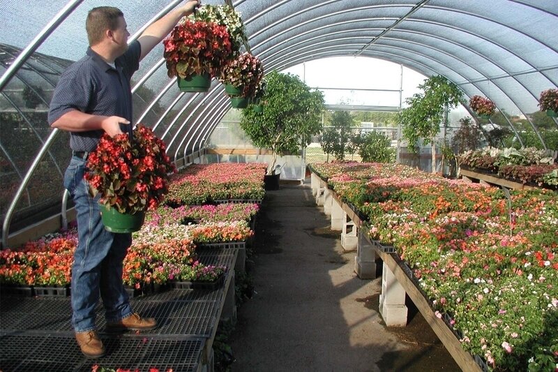 DURA-BENCH Original Plastic Greenhouse benchtop - Gothic Arch ...