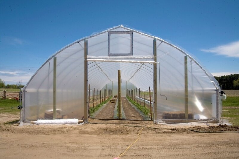 Gothic High Tunnel & Hoop House - Gothic Arch Greenhouses|Gothic Arch Greenhouses