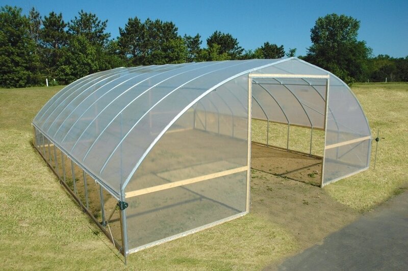 Gothic High Tunnel & Hoop House - Gothic Arch Greenhouses|Gothic Arch ...