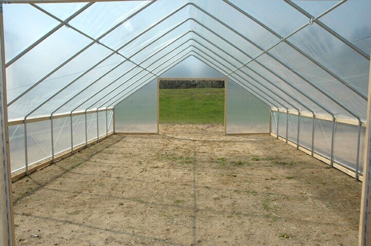 Gable High Tunnel & Hoop House - Gothic Arch Greenhouses|Gothic Arch ...