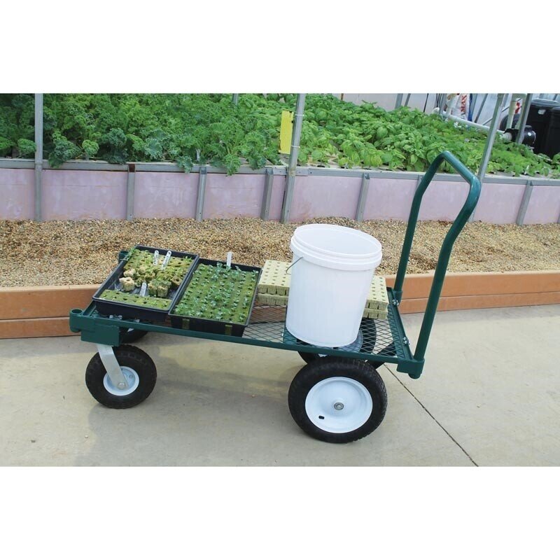 4 Wheel Garden Cart - Gothic Arch Greenhouses|Gothic Arch Greenhouses