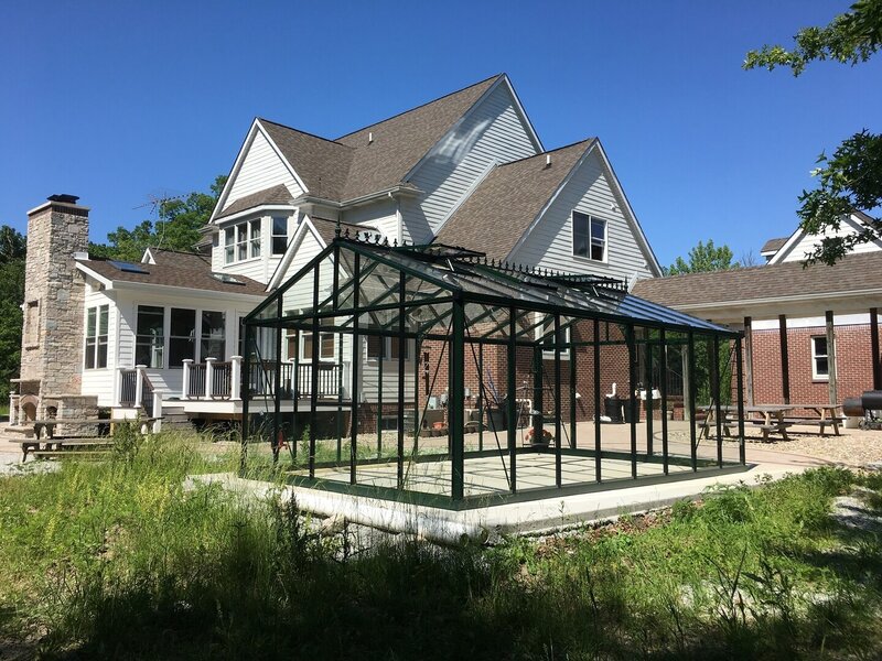 12'7" W x 19'11" L Victorian Glass Greenhouse |Gothic Arch Greenhouses