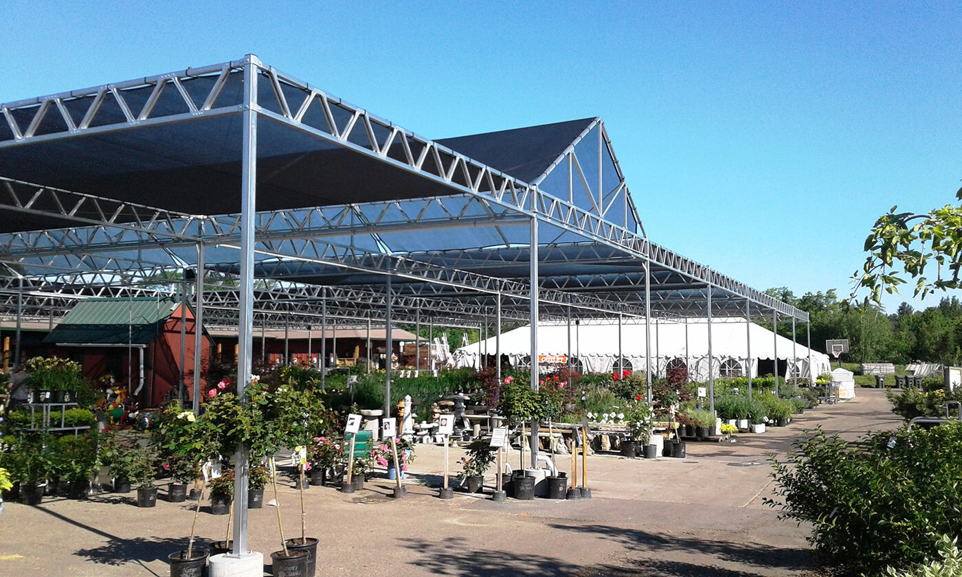 Shade Houses - Gothic Arch Greenhouses|Gothic Arch Greenhouses